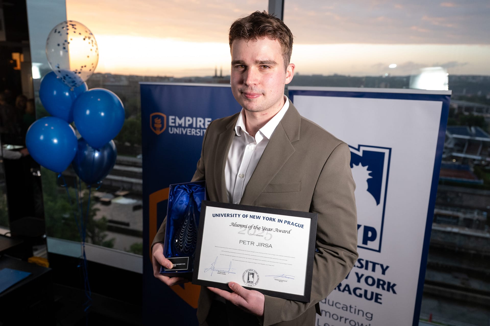 Past Alumni of the Year Winners | University of New York in Prague